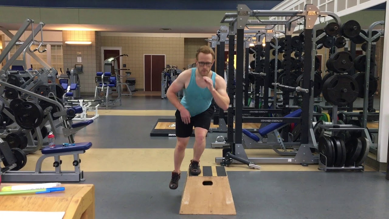 Step Down (Bodyweight Exercise) - YouTube