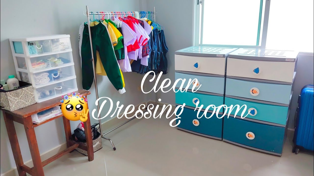จัดห้องแต่งตัวใหม่#1 Clean dressing - YouTube