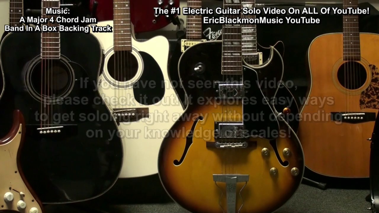 Thanks For My NUMBER ONE #1 How To Play A Guitar Solo Tutorial On ...