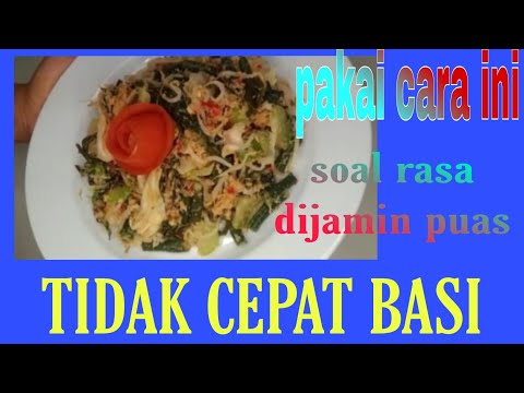 cara mudah membuat urab daun kenikir bumbu ketumbar.rasa enak,mantap,tidak cepat basi