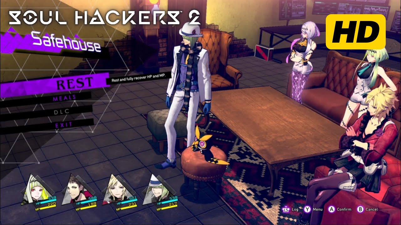 Soul Hackers 2 | SafeHouse - Theme Music HD (Relax/Study) - YouTube