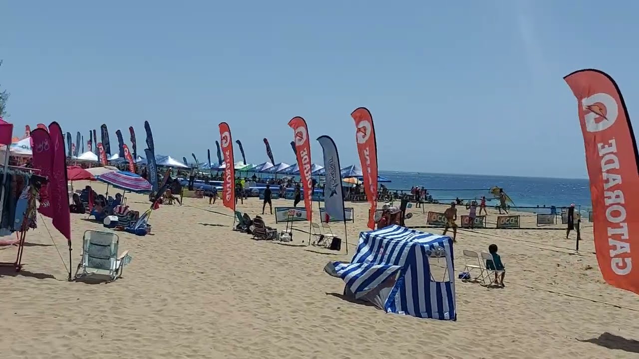 Torneo de Paleta de Playa en el Parque Colon, Aguada-Aguadilla, P.R ...
