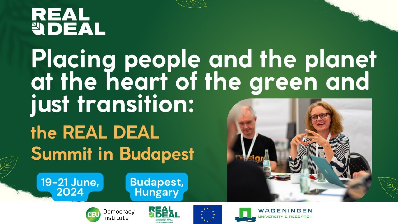 Placing People and the Planet at the Heart of the Green and Just ...
