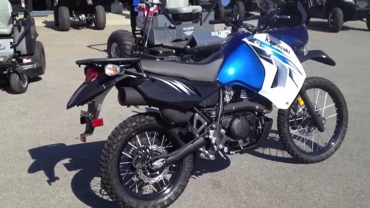 2012 Kawasaki KLR 650 in Blue and White at Tommy's MotorSports - YouTube