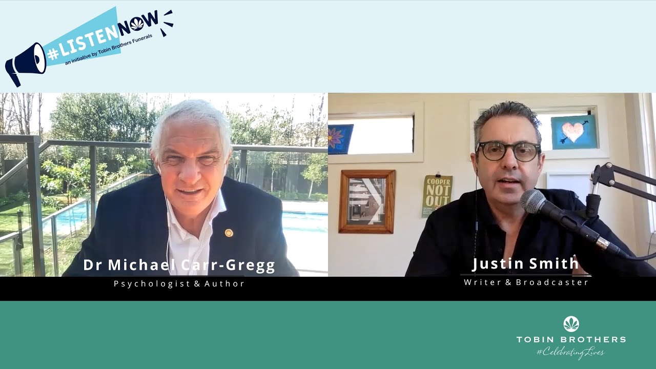#ListenNow with Dr Michael Carr-Gregg - YouTube
