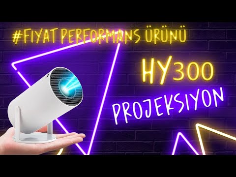 HY300 Projeksiyon Makinesi İnceleme Android TV 11 0, WiFi6, Otomatik Keystone ve 4K Destek! Magcubic