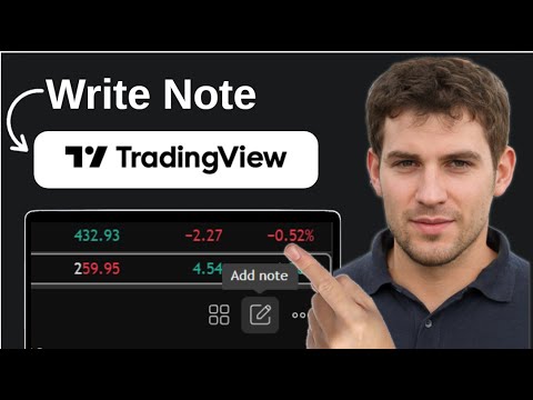 How To Write Note In Tradingview - YouTube