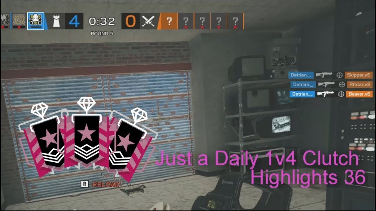 60Hz Diamond in Rank Rainbow Six Siege | Operation Phantom Sight - YouTube