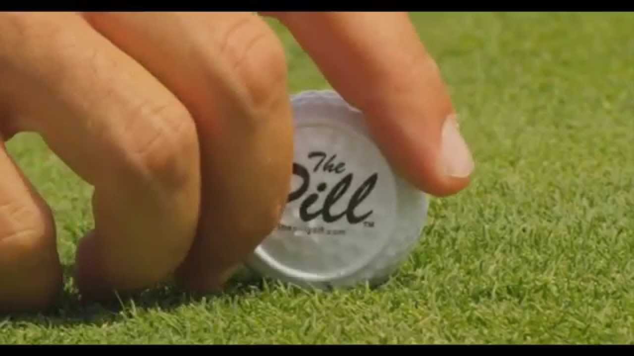 The Pill Golf Putting Training Aid - Immediate Feel And Feedback ...