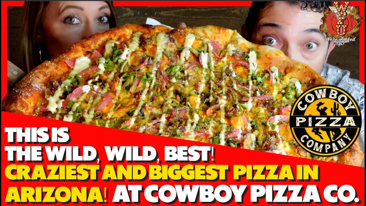 This Is The Wild, Wild, BEST! Craziest and Biggest Pizza in Arizona ...