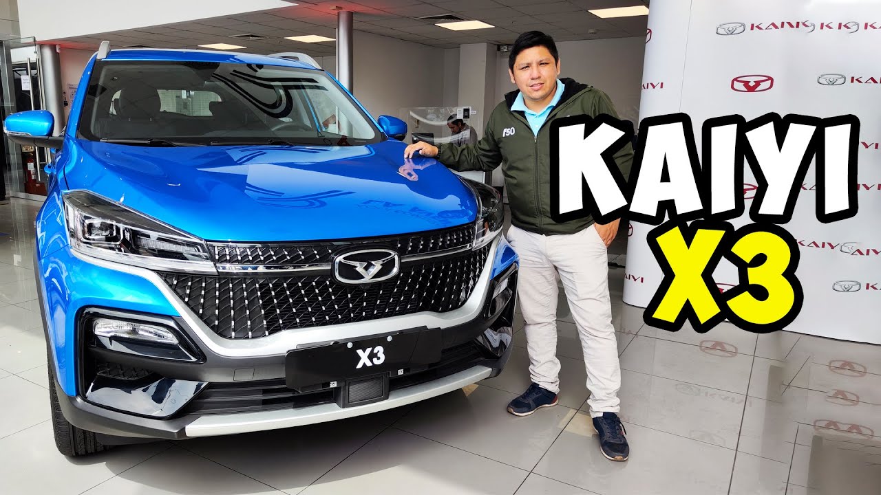 Kaiyi X3 | Nueva marca de autos china en Perú | Kaiyi Perú - YouTube