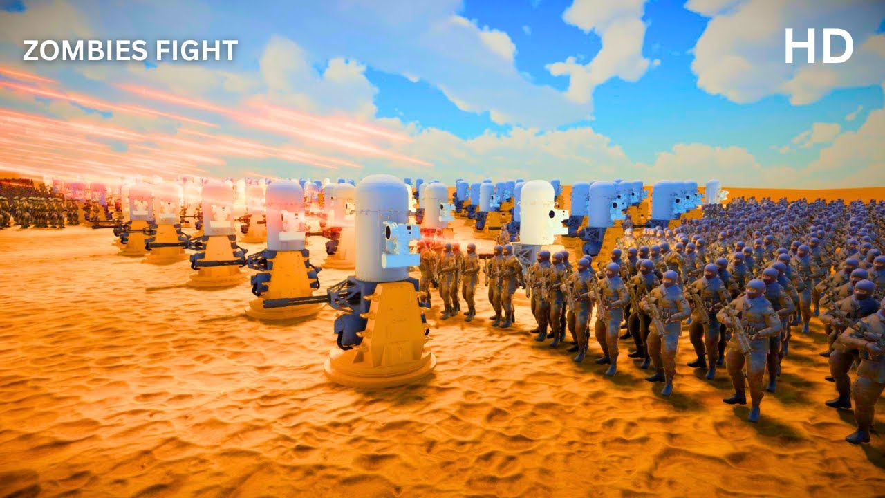 Police 3000 vs Toxic Zombie 5 8,000,000 Ultimate Epic Battle Simulator ...