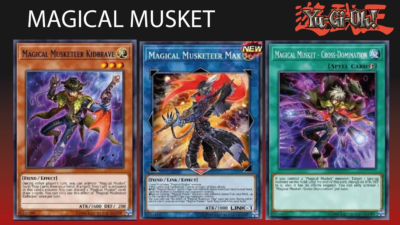 NEW DECK MAGICAL MUSKET!!! - NUEVO DECK MÁGICO MOSQUETEROS!!! - Yu-Gi ...