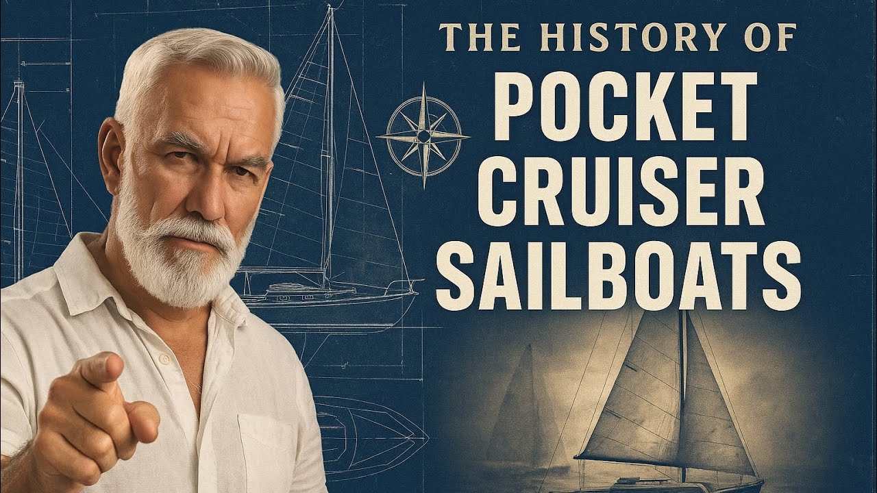 POCKET CRUISER SAILBOAT HISTORY, NEVER SEEN BEFORE! - YouTube