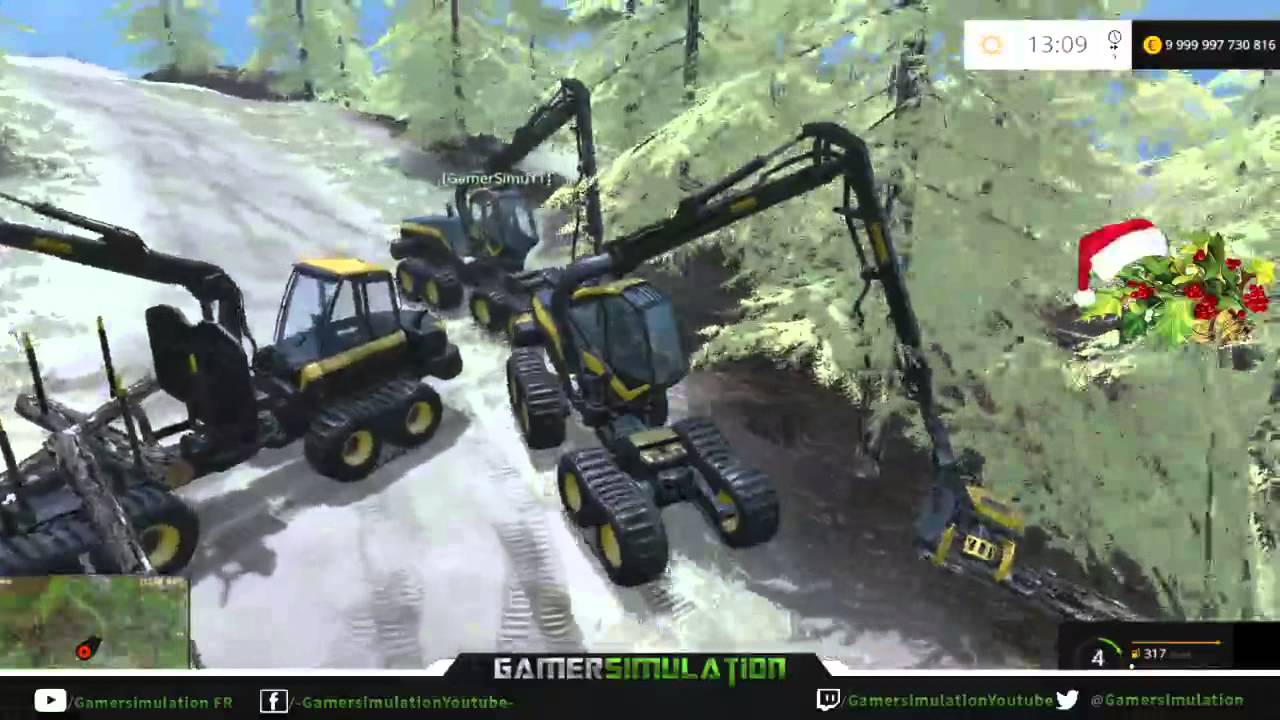 [REDIFFUSION] Farming Simulator 15 // Björnholm Snow V2 - YouTube