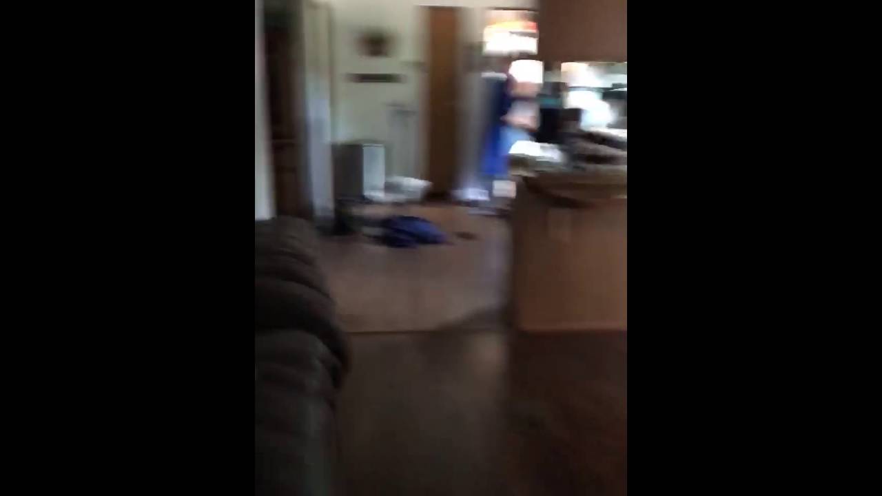 Fat man caught stealing from fridge!!! - YouTube