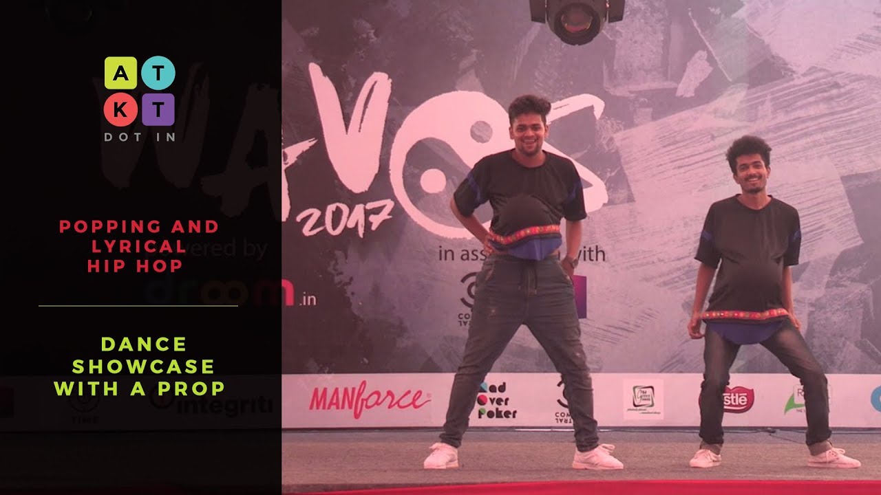 Popping and Lyrical Hip Hop Dance Showcase With a Prop | Waves 2017 ...