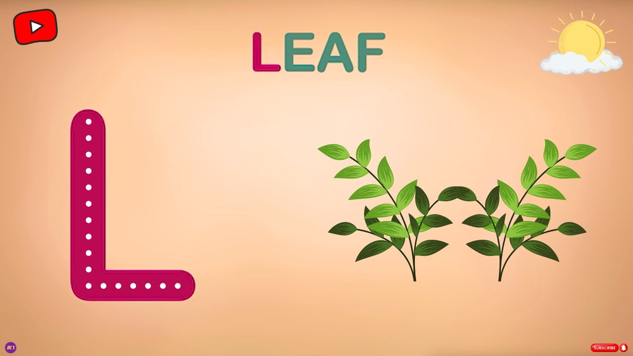 Tracing & Phonics Letter L 🌿 | Uppercase Alphabet | Explore the World ...