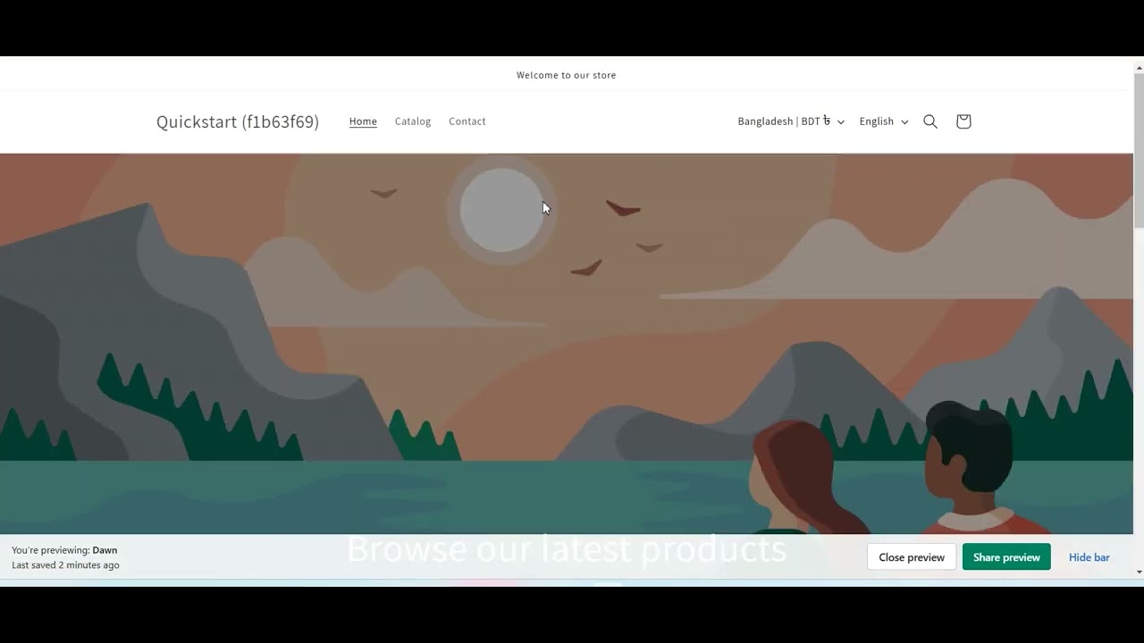 Shopify: Sticky Header Customization - YouTube