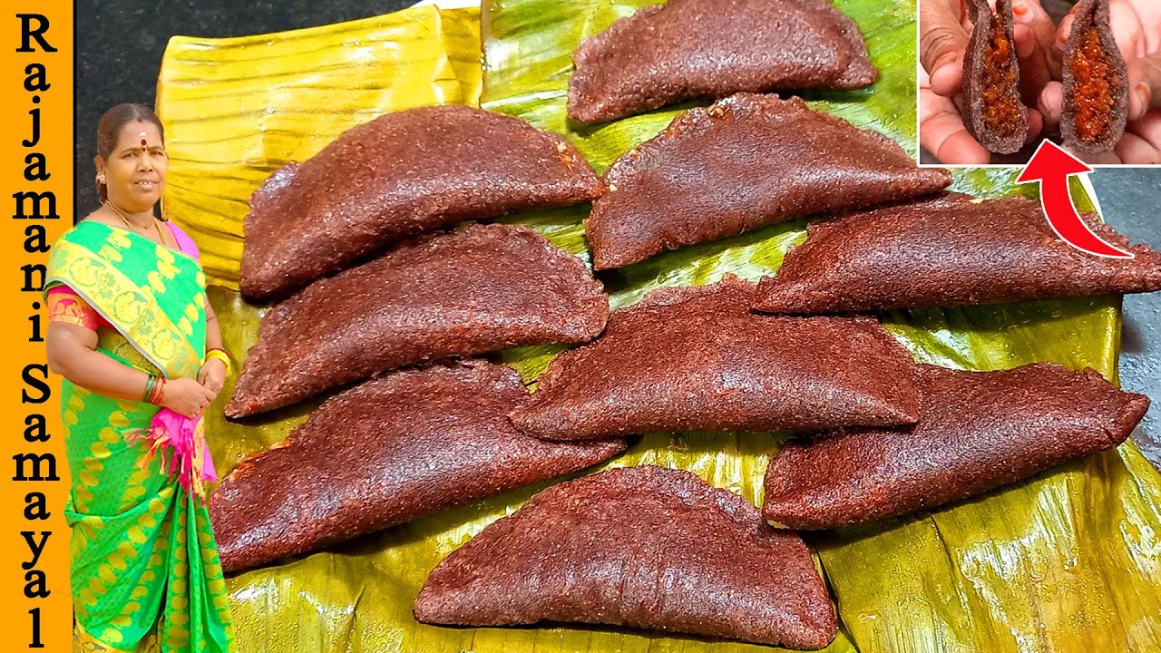 கேழ்வரகு மோதகம் | Ragi Sweet Kolukattai | Mothagam Recipe in Tamil ...