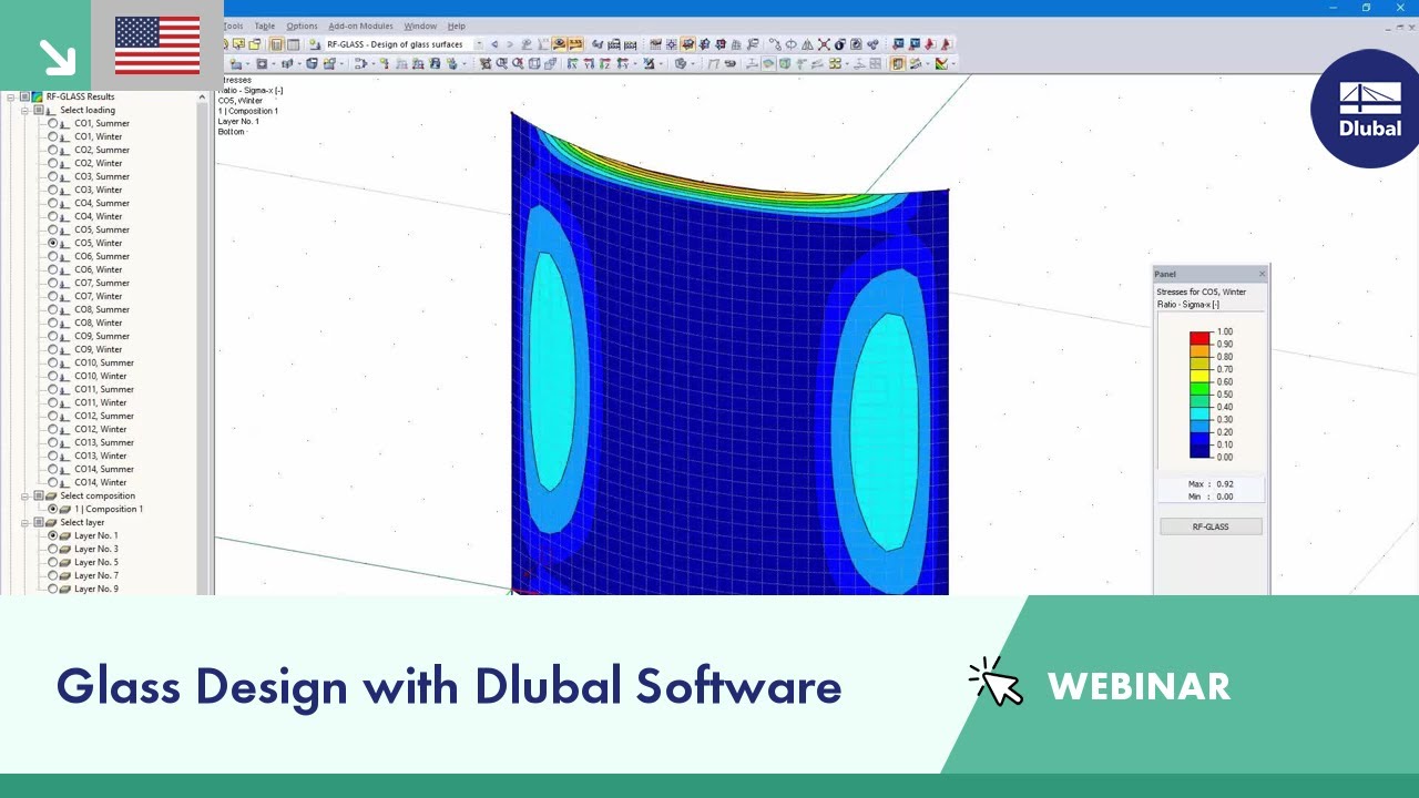 Glass Design with Dlubal Software | Tue, Jun 8, 2021 - YouTube