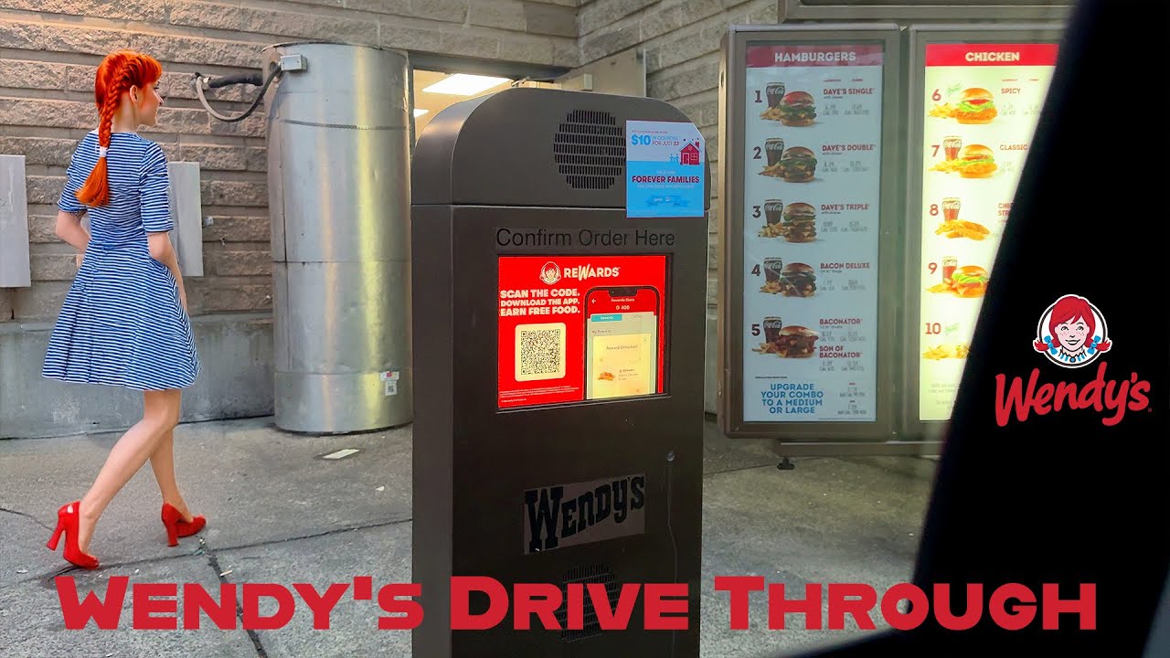 Wendy's Drive Through - YouTube