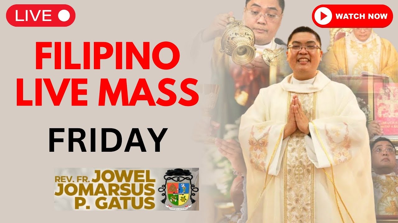 JOWEL GATUS MASS TODAY | July 25, 2025 | Father Jowel Gatus Homilies ...