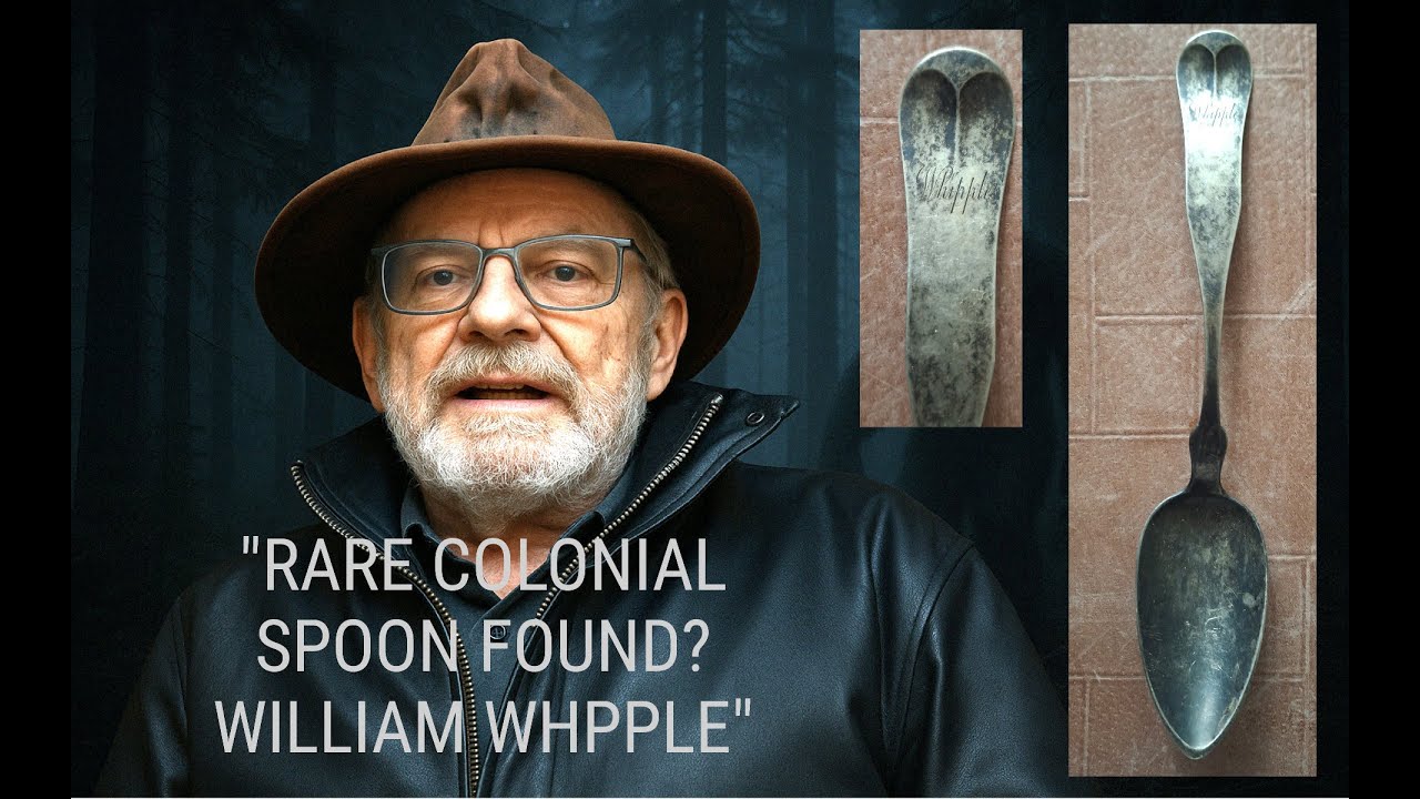 PURE COINS SILVER SPOON FROM FOUNDING FATHER WILLIAM WHIPPLE! 90% SURE ...