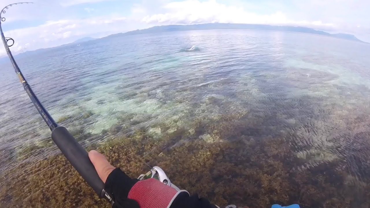 Fishing and over looking views of Tangkaan Beach using drone - YouTube