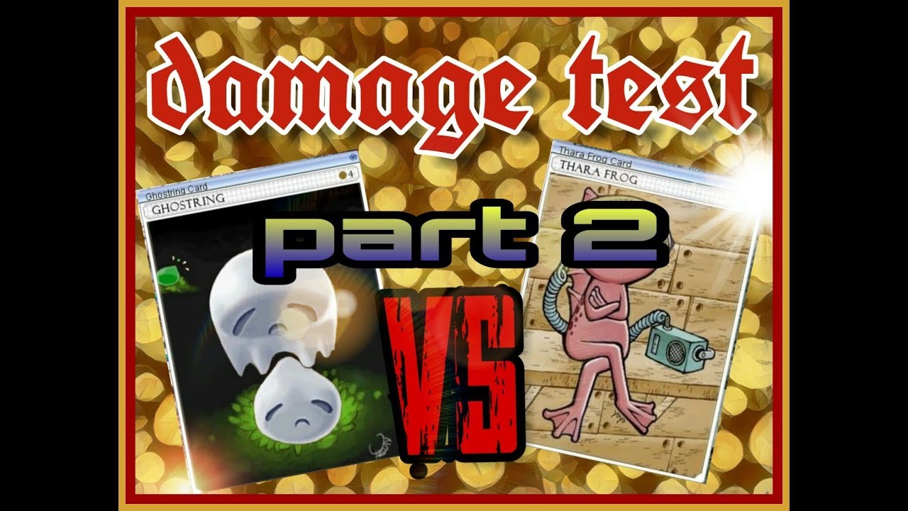 GHOSTRING CARD vs THARA FROG CARD damage test PART 2 RAGNAROK Mobile ...