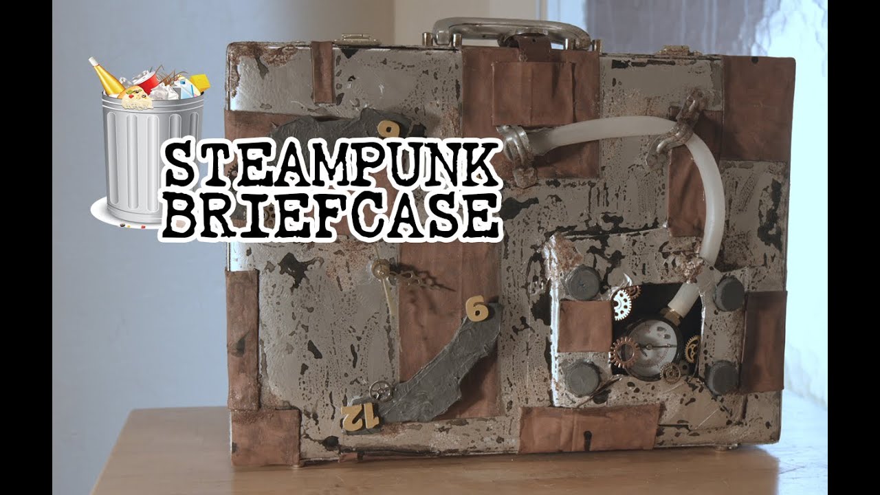 JUNKYARD HAUNTS - Steampunk Briefcase- DIY - YouTube
