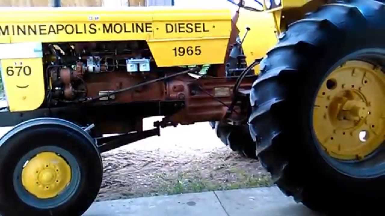 Peter Nesbitt's 1965 MINNEAPOLIS MOLINE 670 DIESEL..73 HP.SASKATOON ...