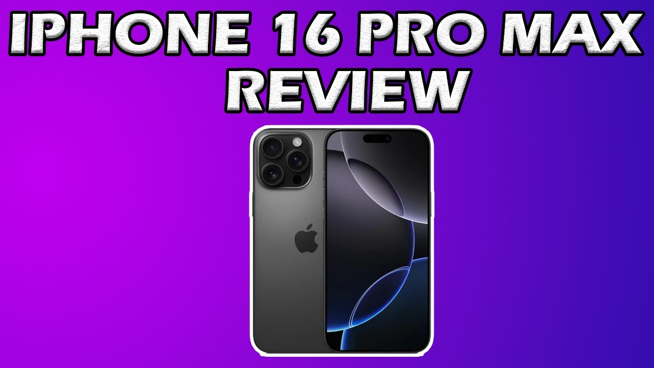 REVIEW DEL IPHONE 16 PRO MAX. - YouTube
