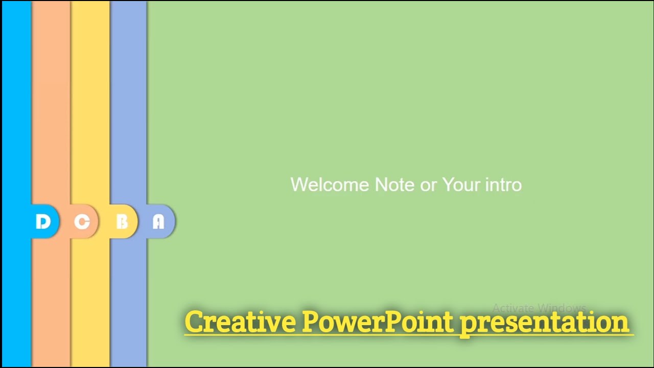 PowerPoint presentation Beautiful slideshow - YouTube