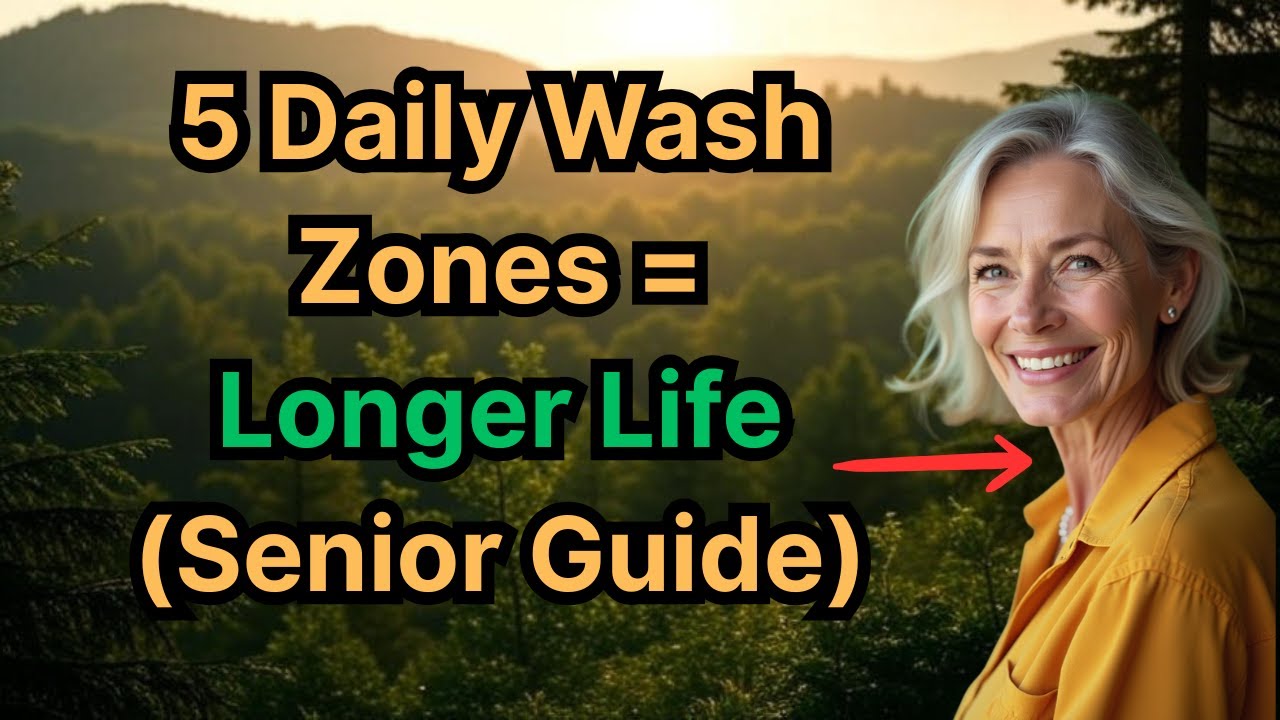 5 Daily Wash Zones = Longer Life (Senior Guide) - YouTube