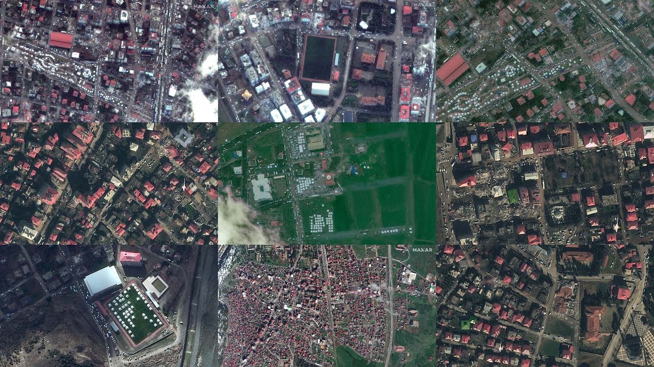 Turkey Earthquake Before And After Satellite Images Show Extent Of