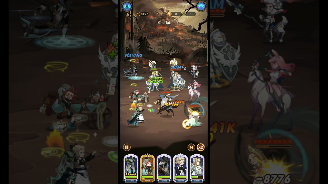 AFK Arena map 26-56 - YouTube