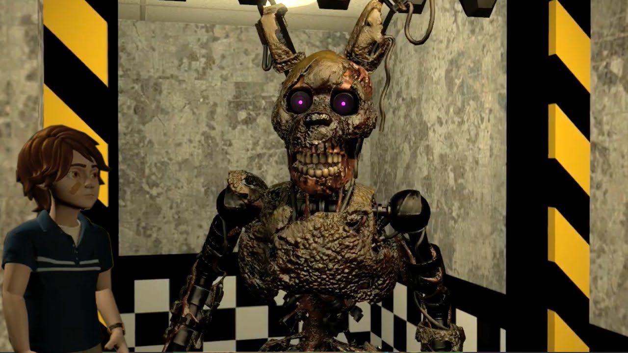 Gregory Meets Burntrap... | FNAF SECURITY BREACH.... - YouTube