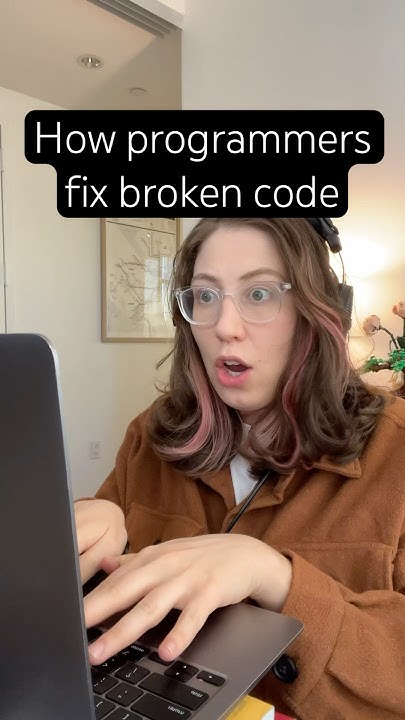 How programmers *actually* fix code 😅 - YouTube