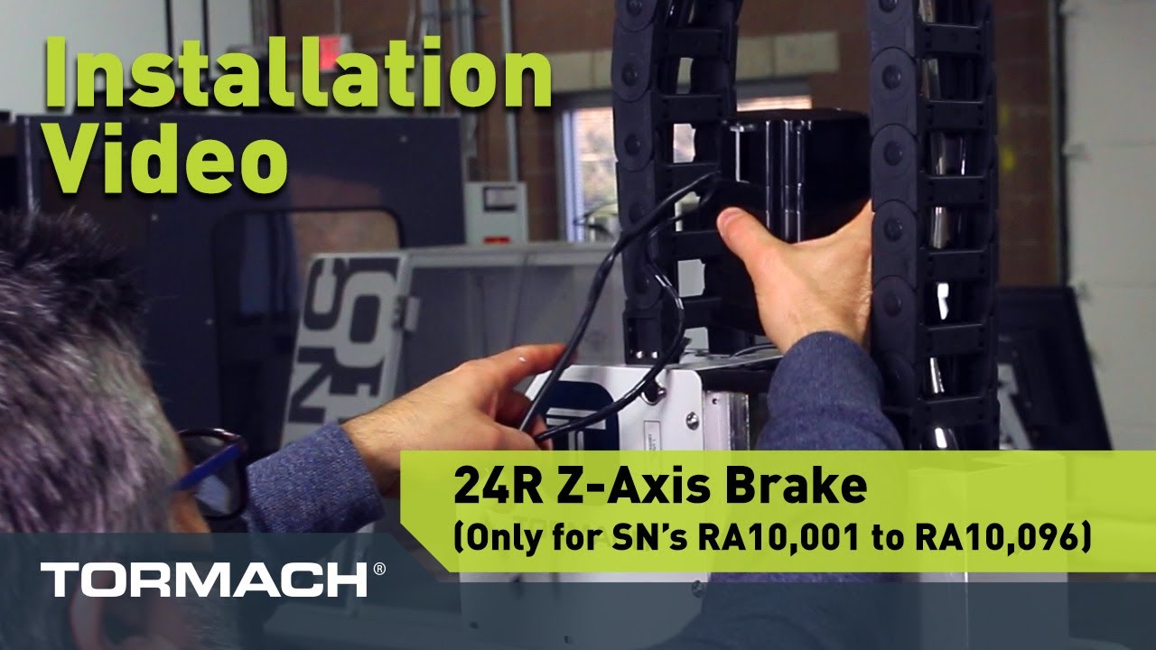 24R Z Axis Brake Installation Video - YouTube