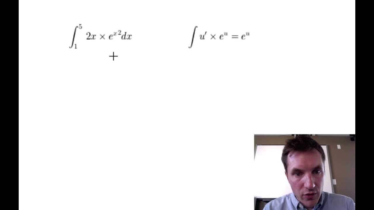 [TES] Intégrale d'une fonction exponentielle - YouTube