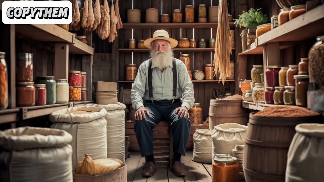 How Amish Store Food for 30 Years Without Plastic|| - YouTube