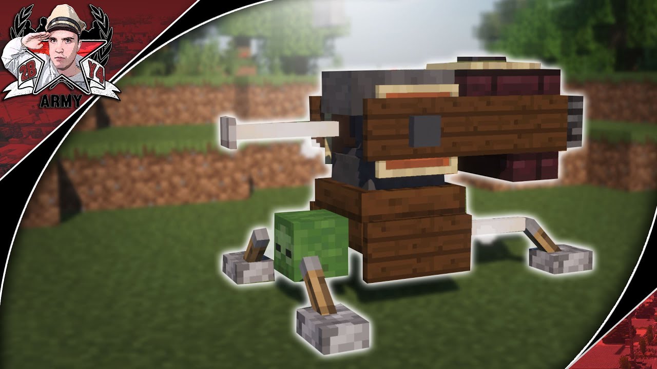 Minecraft: WW1 Lewis Gun | Light Machine Gun Tutorial - YouTube