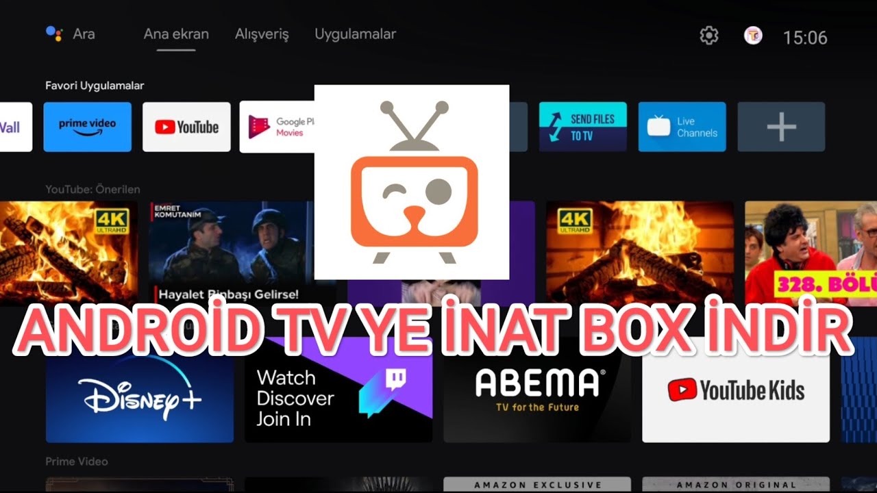 Android TV'ye İnat Box Nasıl İndirilir. Mi box Mi stick her Android TV ...