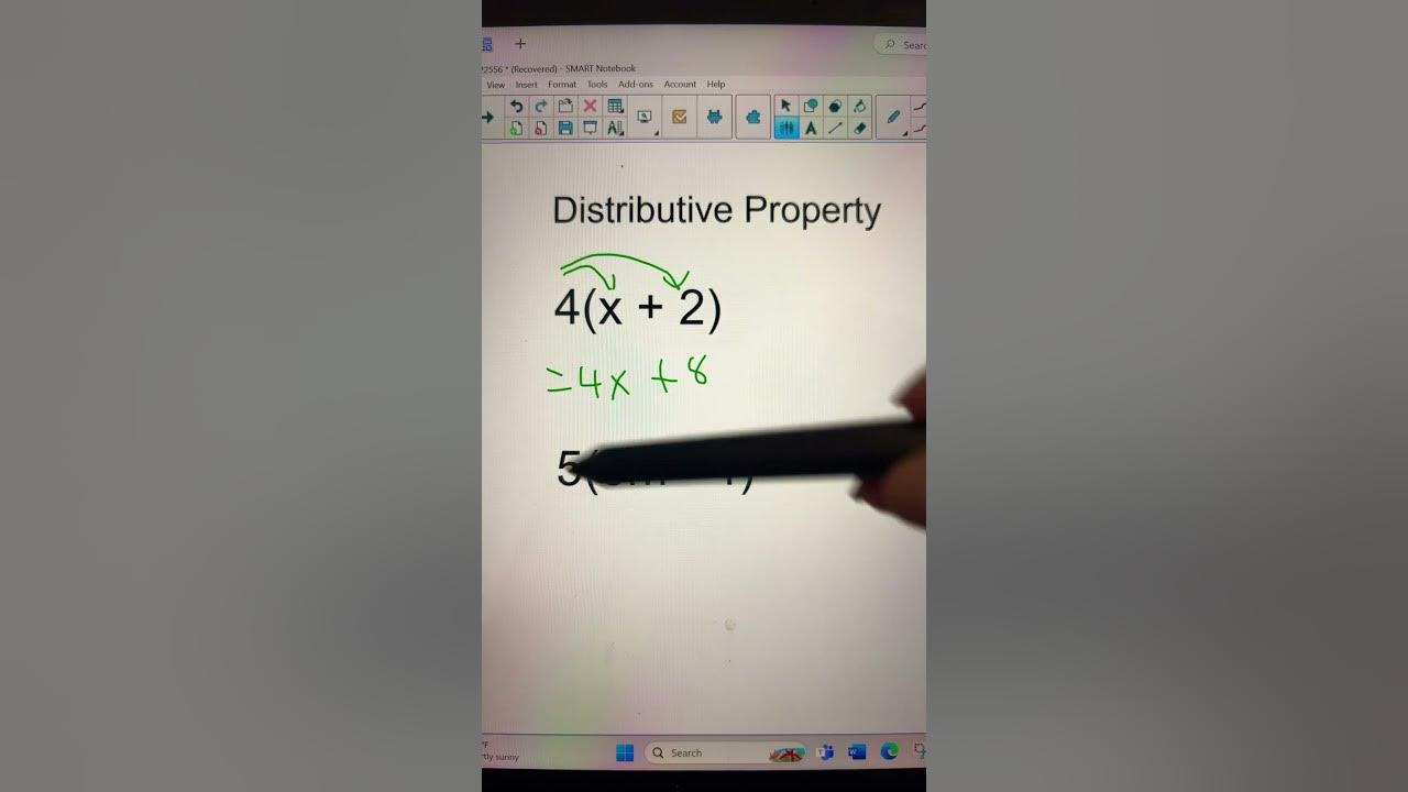 Distributive Property Explained - YouTube