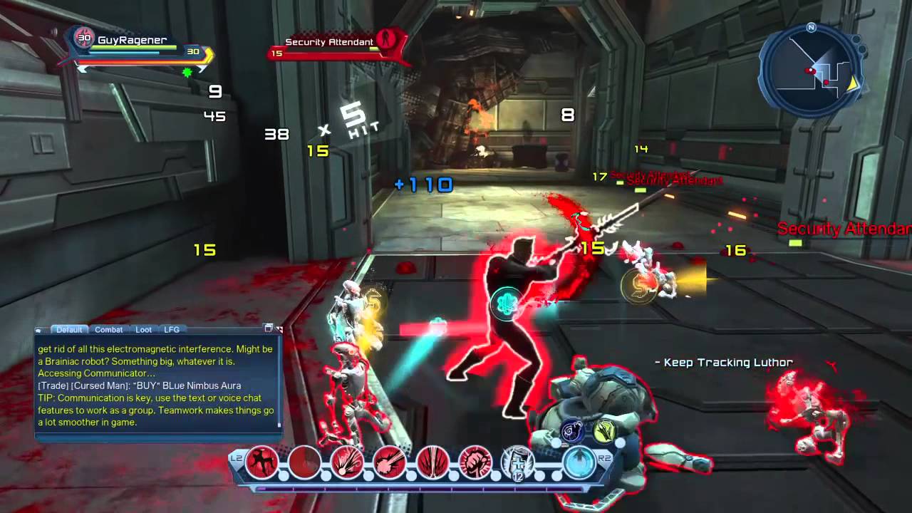 DCUO level 30 Lex mentor mission watchtower - YouTube