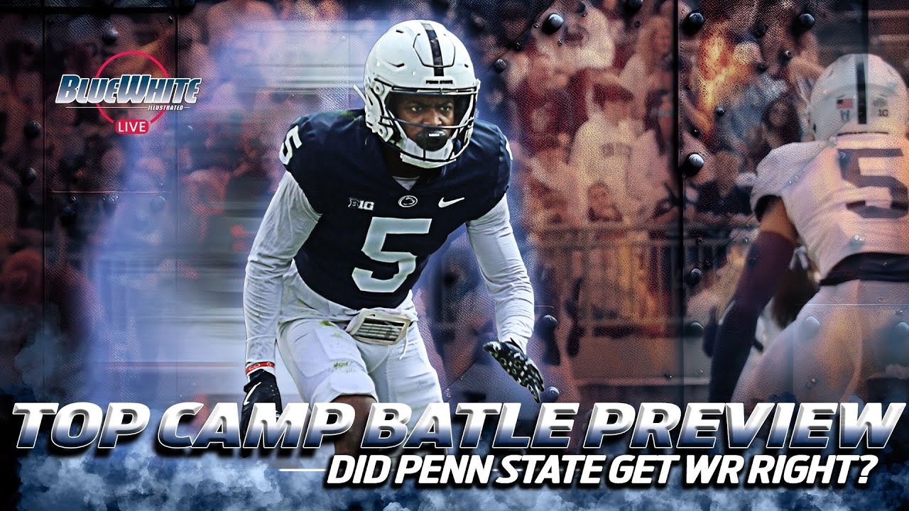 Penn State Training Camp Preview | Big Ten Media Day Recap - YouTube