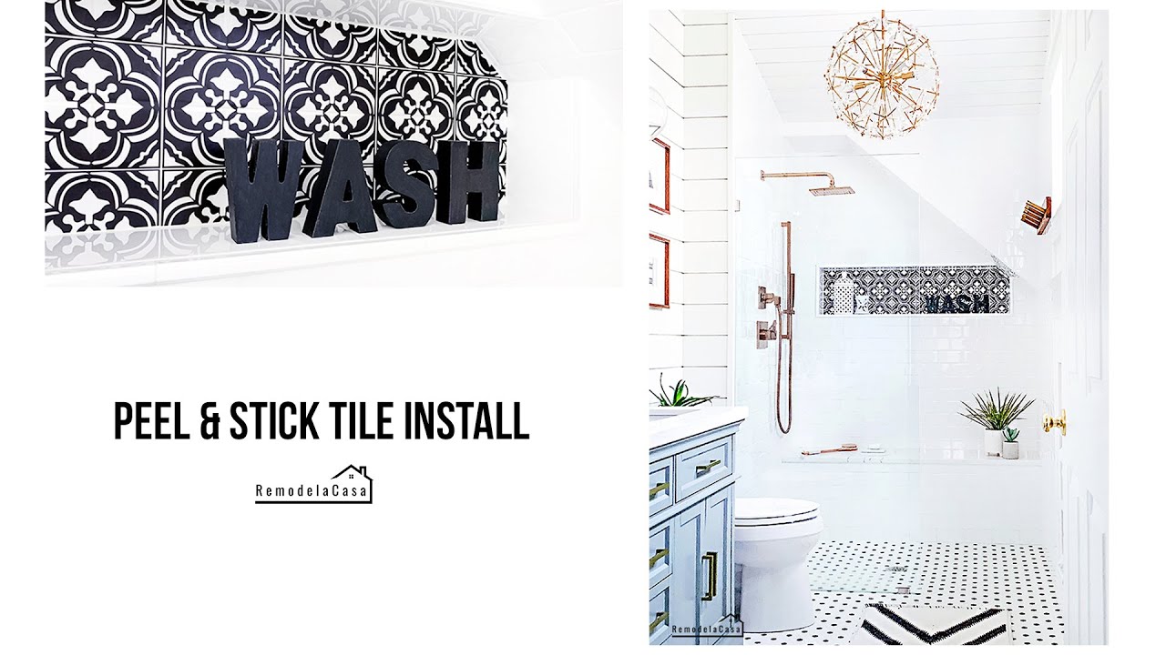 Easiest Tile Project With the Biggest Impact - YouTube