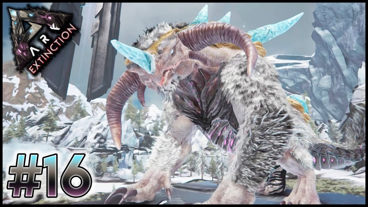 ARK Extinction #16 ICE TITAN, el TITAN de HIELO!!! GamePlay en Espanol ...