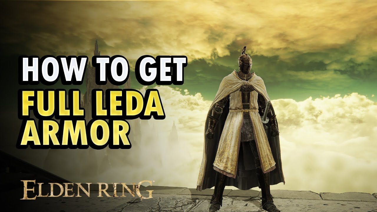 How to Get Full Leda Armor Elden Ring DLC - YouTube